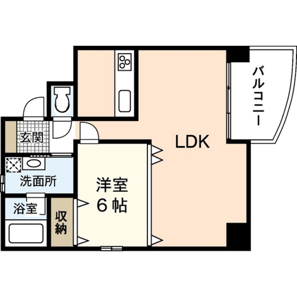 ファミール十日市 広島県広島市中区十日市町1 (8.4万円／1LDK (洋6 LDK19)／51.3㎡)｜賃貸物件(賃貸マンション・アパート・一戸建て)の住宅情報・お部屋探しならYahoo!不動産