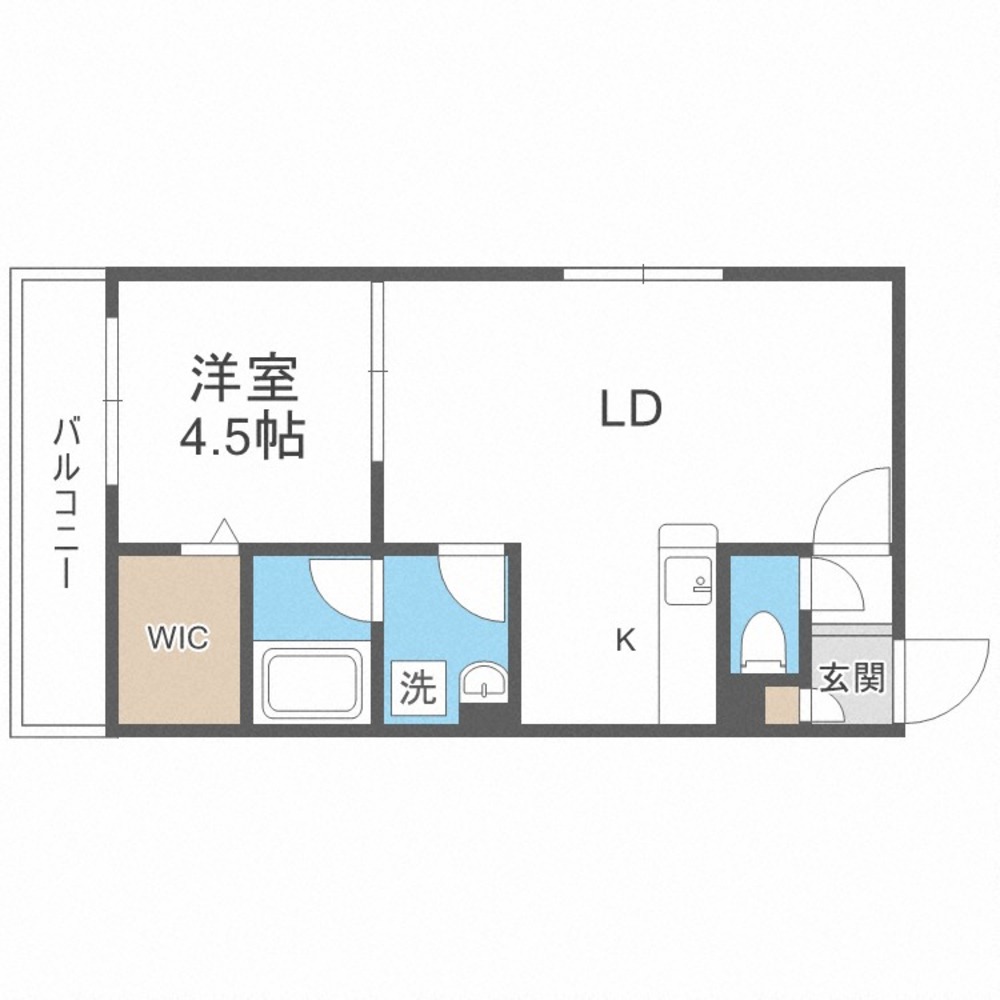 blue star平岸 北海道札幌市豊平区平岸三条10 (6.8万円／1LDK (洋4.5 LDK11.5)／36.57㎡)｜賃貸物件(賃貸マンション・アパート・一戸建て)の住宅情報・お ...
