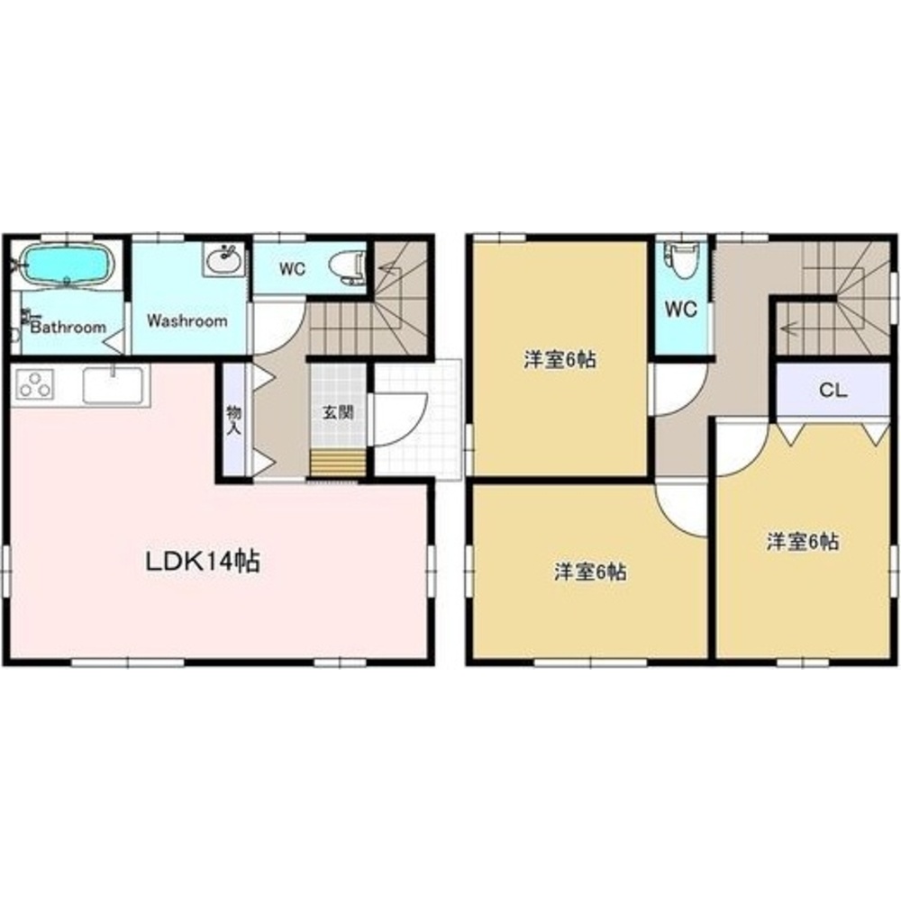 ヒライデ戸建 栃木県宇都宮市平出町 (10.5万円／3LDK (洋6 洋6 洋6 LDK14)／79.49㎡)｜賃貸物件(賃貸マンション・アパート・一戸建て)の住宅情報・お部屋探しなら ...