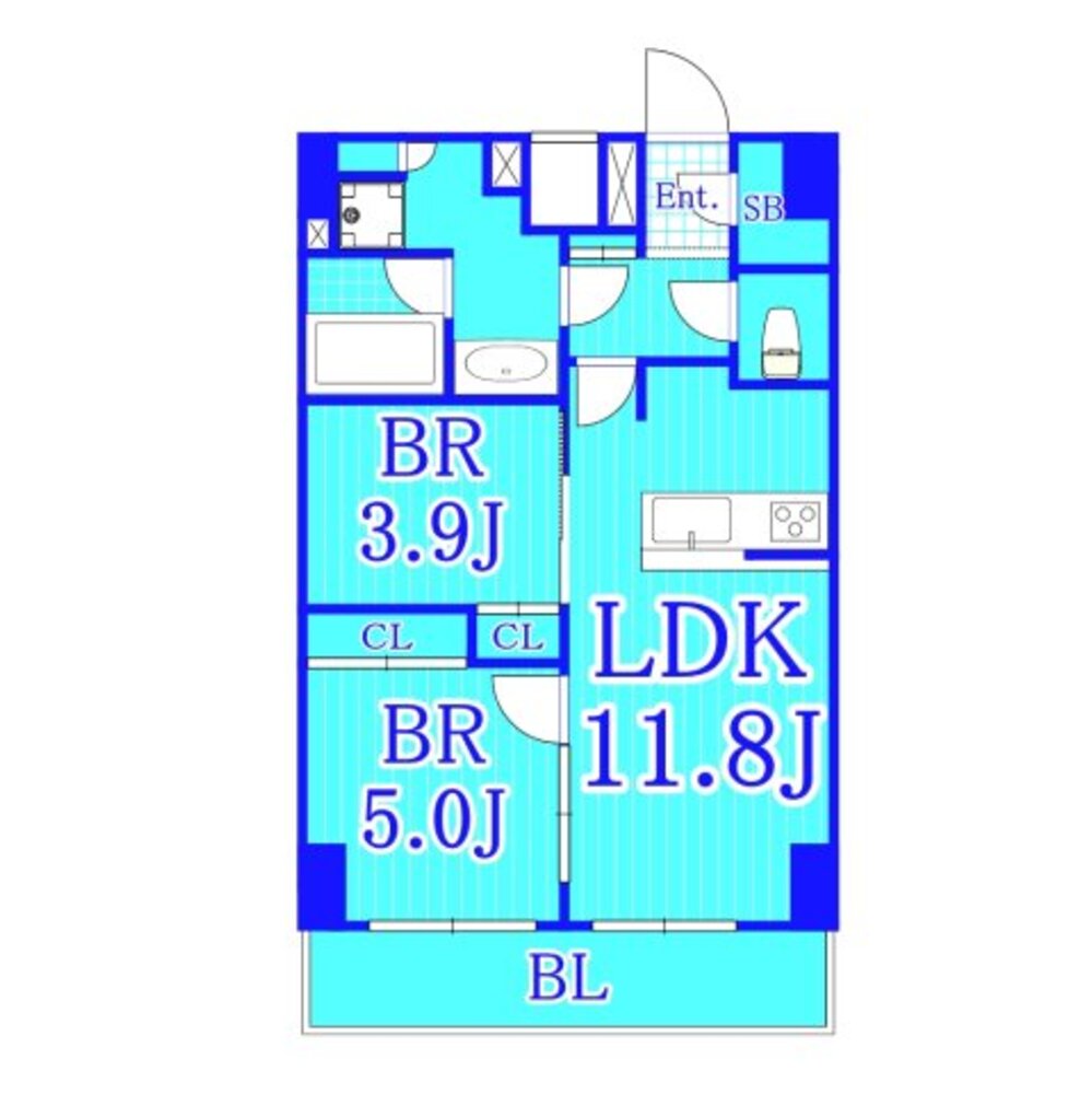 シティラックスヨコハマ 神奈川県横浜市南区新川町2 (17.8万円／2SLDK (洋5 洋3.9 LDK11.8 納戸 3.7)／50.66㎡)｜賃貸物件(賃貸マンション・アパート・一戸建て ...