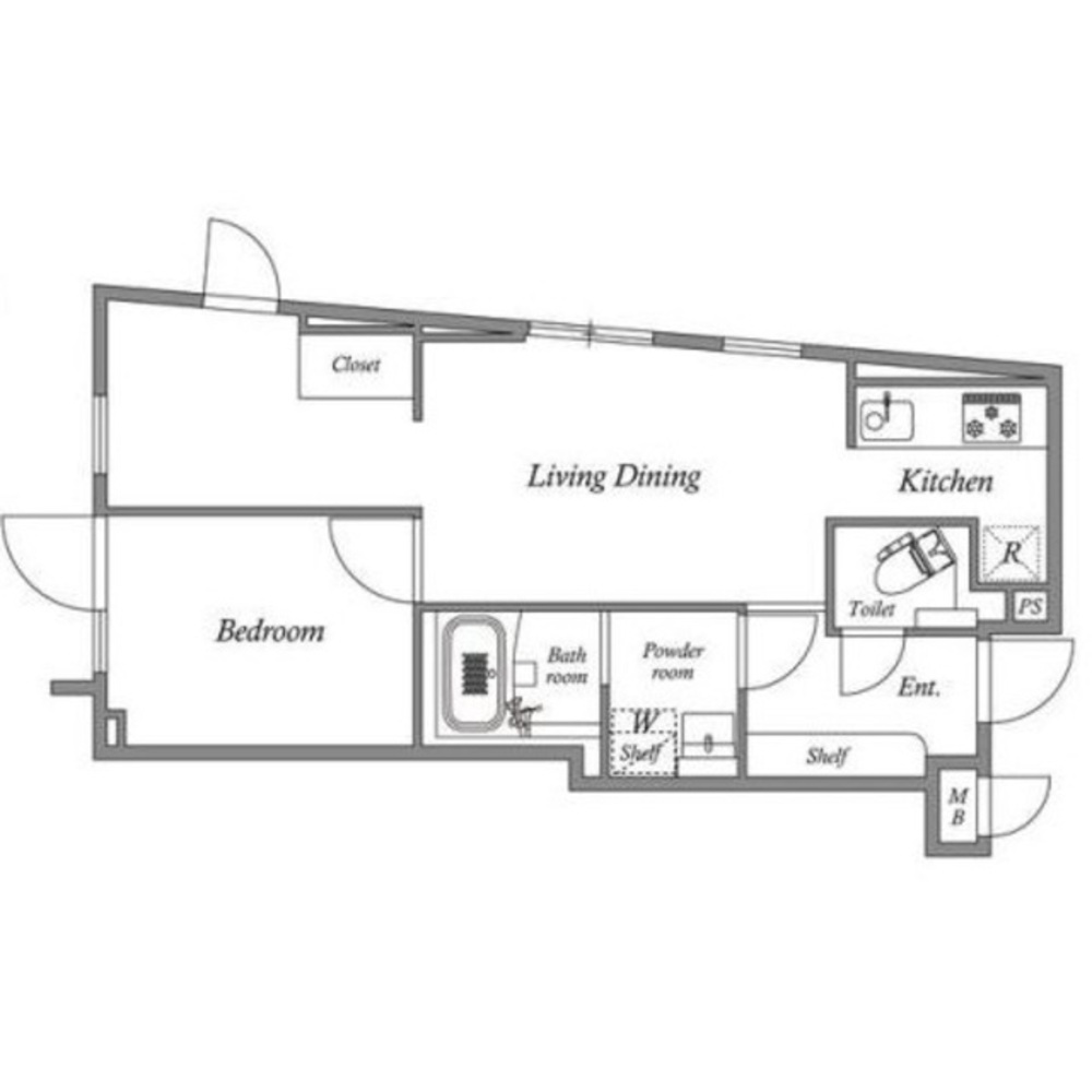 GRAN PASEO 碑文谷 North 東京都目黒区碑文谷3 (20万円／1LDK (洋6 LDK12)／40.14㎡)｜賃貸物件(賃貸マンション・アパート・一戸建て)の住宅情報・お部屋探し ...