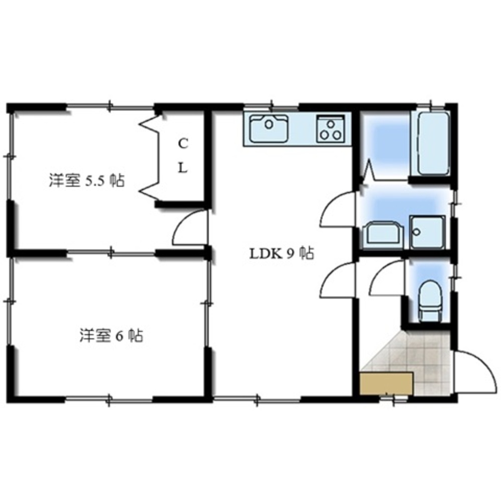 澤田様貸家 宮城県柴田郡柴田町船岡東1 (5.3万円／2LDK (洋6 洋5.5 LDK9)／44.71㎡)｜賃貸物件(賃貸マンション・アパート・一戸建て)の住宅情報・お部屋探しならYahoo!不動産