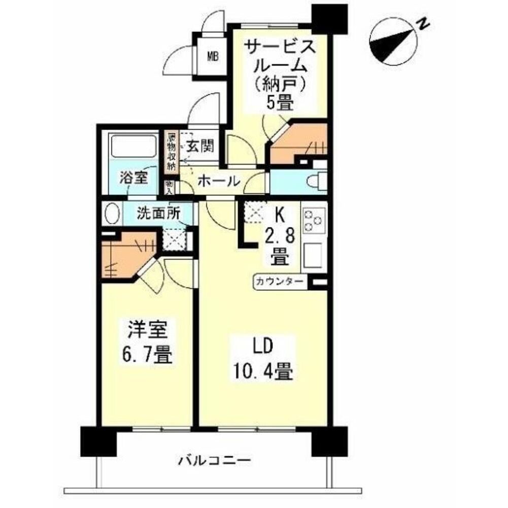 アーマックス大井町 東京都品川区大井1 (17.5万円／1SLDK (洋6.7 LD10.4K2.8 納戸 5)／55.8㎡)｜賃貸物件(賃貸マンション・アパート・一戸建て)の住宅情報・お ...