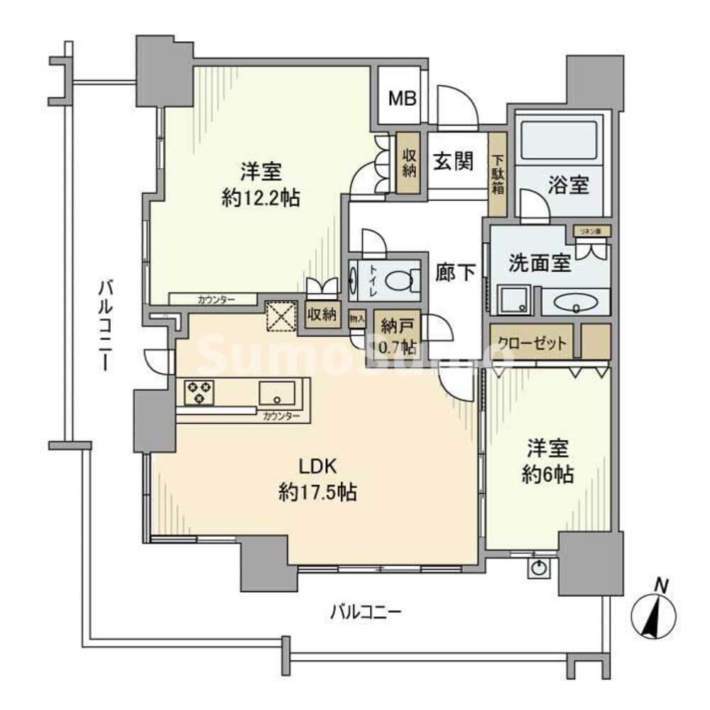 東海道本線（JR西日本） 住吉駅 29階建 築13年 兵庫県神戸市東灘区甲南町5 (28万円／2LDK／82.57㎡)｜賃貸物件(賃貸マンション・アパート・一戸建て)の住宅情報・お部屋探しなら ...