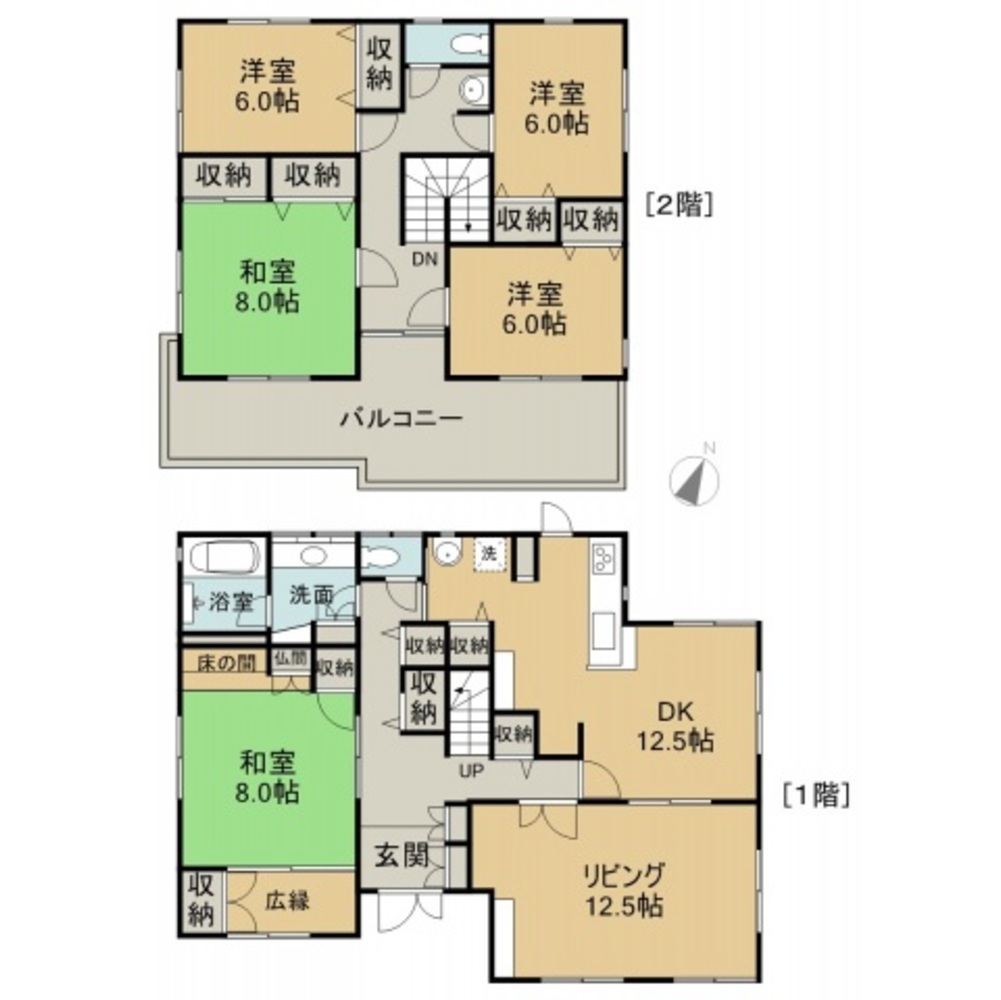 草津新町2丁目戸建て 広島県広島市西区草津新町2 (18万円／5LDK (和8 和8 洋6 洋6 洋6 LDK25)／161.34㎡)｜賃貸物件(賃貸マンション・アパート・一戸建て)の住宅情報 ...