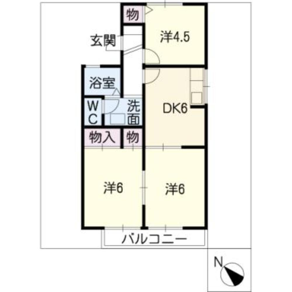 エヴァーグリーン 愛知県小牧市間々本町 (5.2万円／3DK／50.5㎡)｜賃貸物件(賃貸マンション・アパート・一戸建て)の住宅情報・お部屋探しならYahoo!不動産