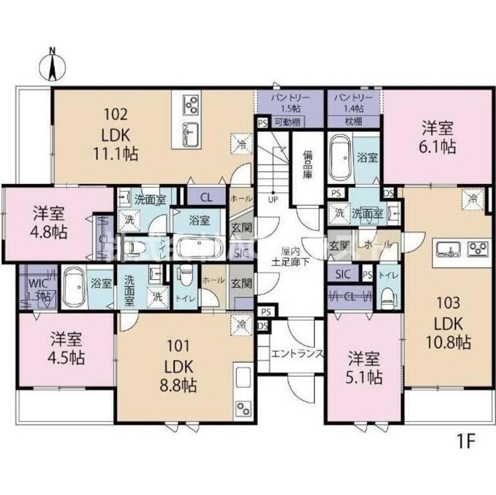 Luna Grace 埼玉県さいたま市北区土呂町2 (11.1万円／1LDK (洋4.8 LDK11.1)／40.12㎡)｜賃貸物件(賃貸マンション・アパート・一戸建て)の住宅情報・お部屋探し ...