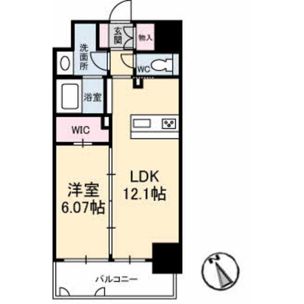 ヴィラシオン大手町 広島県広島市中区大手町3 (10.5万円／1LDK (洋6.01 LDK11)／44.63㎡)｜賃貸物件(賃貸マンション・アパート・一戸建て)の住宅情報・お部屋探しなら ...