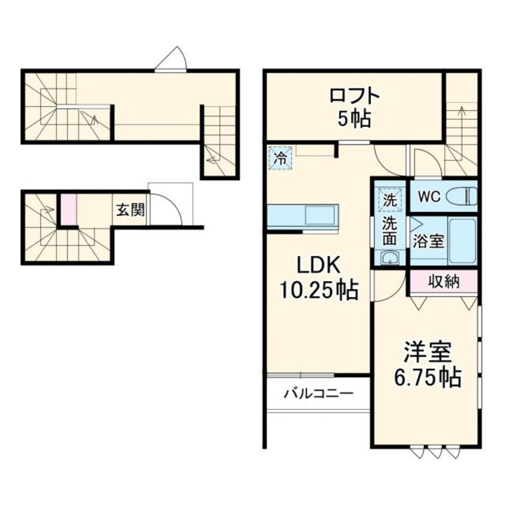 VITA RILASSATA 神奈川県大和市中央林間4 (12.2万円／1LDK (洋6.7 LDK10.2 ロフト 5)／49.27㎡)｜賃貸物件(賃貸マンション・アパート・一戸建て)の住宅 ...