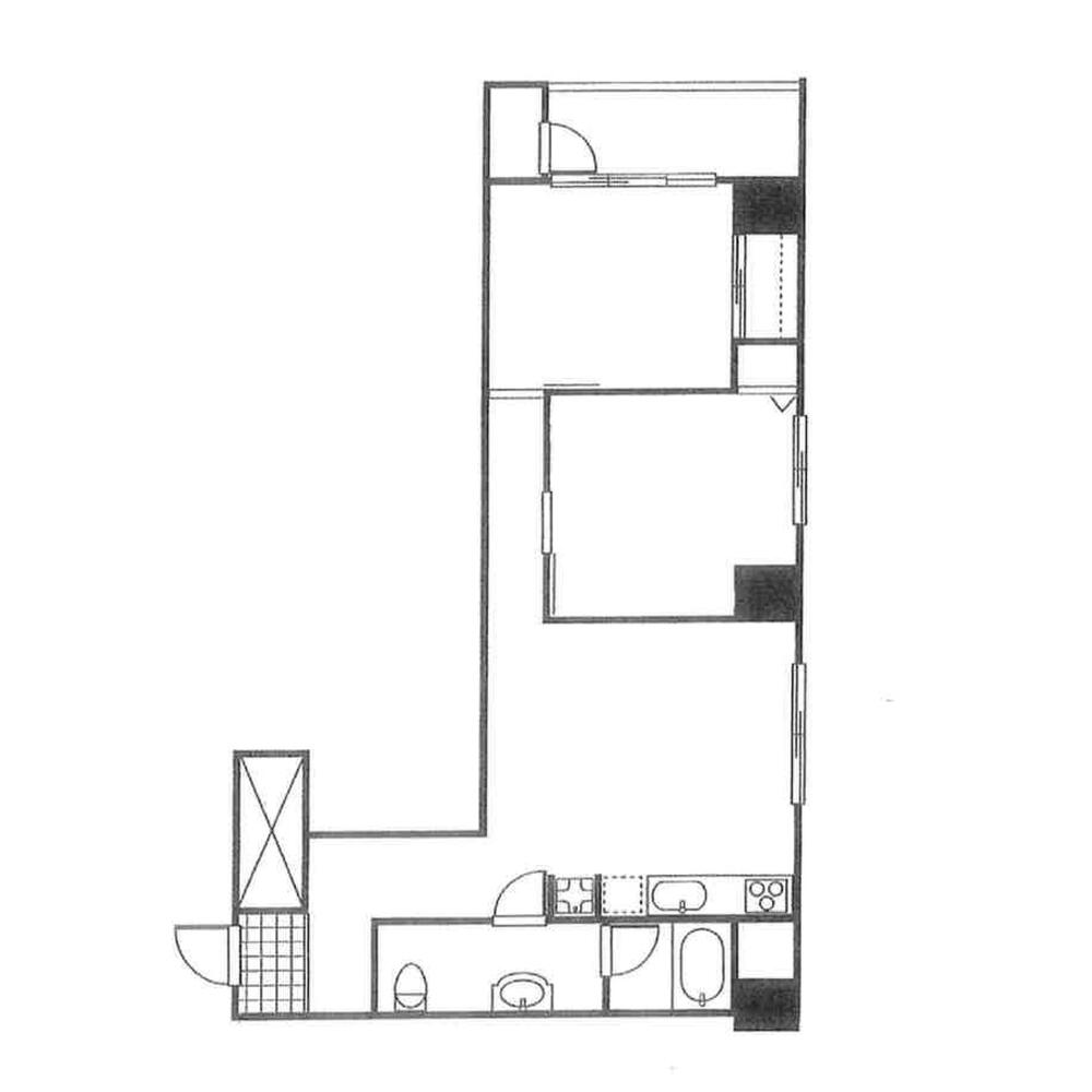中央本線（JR東日本） 吉祥寺駅 10階建 築51年 東京都武蔵野市吉祥寺南町1 (29.8万円／2LDK (洋6 洋6 LDK10.5)／66.52㎡)｜賃貸物件(賃貸マンション・アパート ...