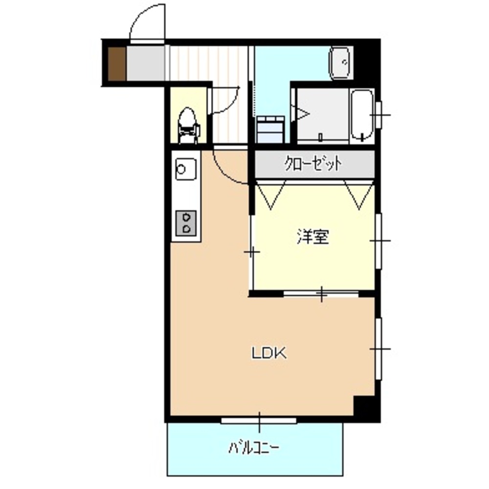 SK舟入 広島県広島市中区舟入町 (8万円／1LDK (洋4.5 LDK12)／37.09㎡)｜賃貸物件(賃貸マンション・アパート・一戸建て)の住宅情報・お部屋探しならYahoo!不動産