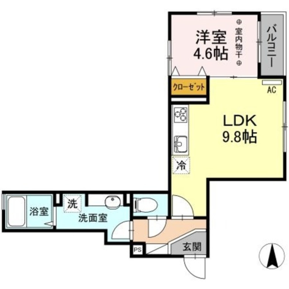 Villa Del SolIII 東京都荒川区荒川3 (12.5万円／1LDK (洋4.6)／36.31㎡)｜賃貸物件(賃貸マンション・アパート・一戸建て)の住宅情報・お部屋探しならYahoo!不動産