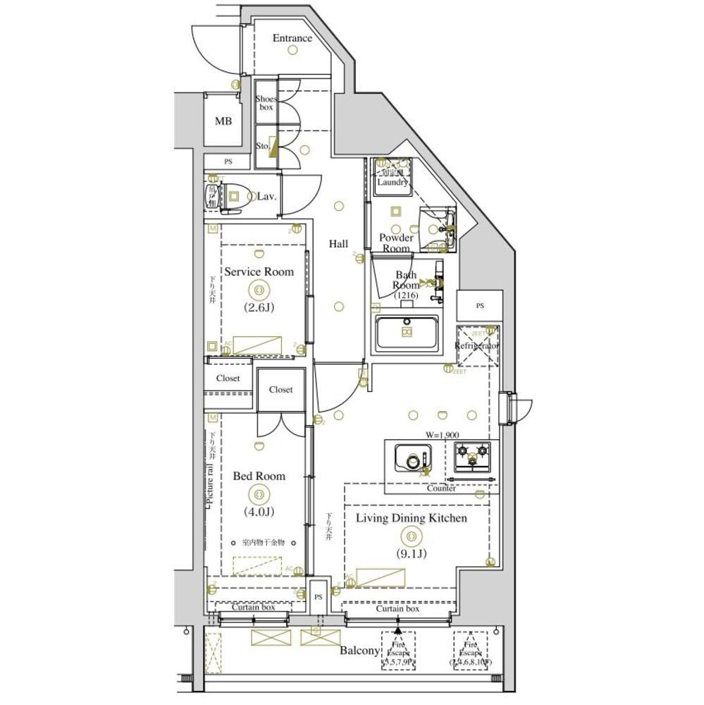 アークマーク東向島AZ 東京都墨田区東向島4 (14.4万円／2LDK／43.97㎡)｜賃貸物件(賃貸マンション・アパート・一戸建て)の住宅情報・お部屋探しならYahoo!不動産