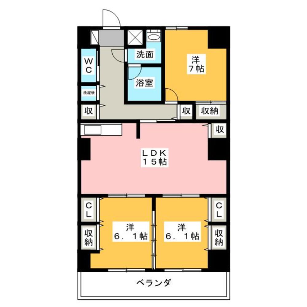 Opus TRIBUTE 静岡県浜松市中央区佐藤2 (10.5万円／3LDK／81.24㎡)｜賃貸物件(賃貸マンション・アパート・一戸建て)の住宅情報・お部屋探しならYahoo!不動産