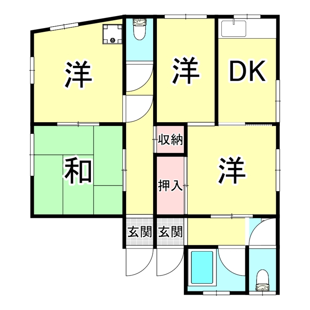 垂水区テラス 兵庫県神戸市垂水区泉が丘2 (4万円／4DK (和4 洋4 洋3 DK)／49.53㎡)｜賃貸物件(賃貸マンション・アパート・一戸建て)の住宅情報・お部屋探しならYahoo!不動産