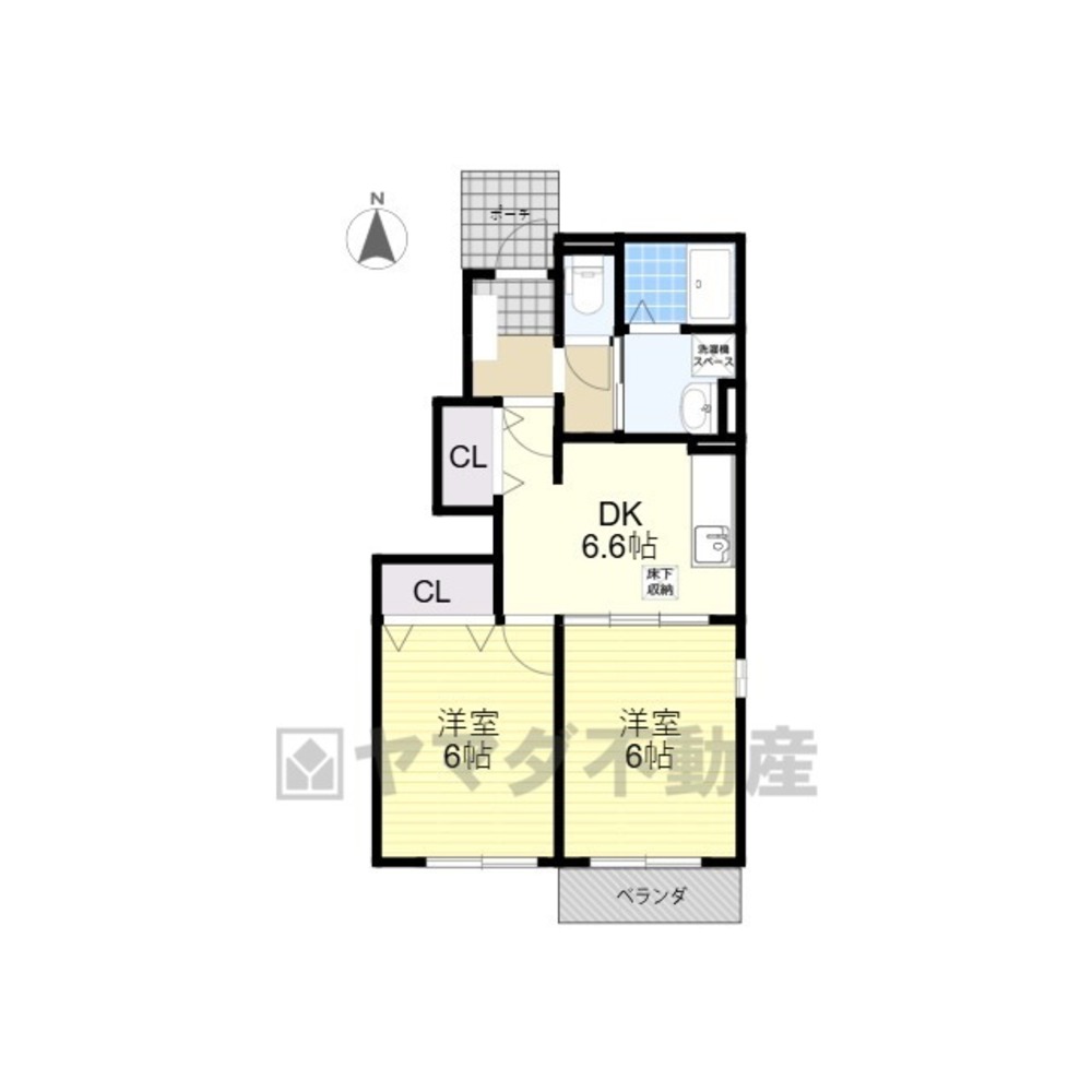アニメート・ヴィラE 栃木県鹿沼市万町 (4.7万円／2DK／44.67㎡)｜賃貸物件(賃貸マンション・アパート・一戸建て)の住宅情報・お部屋探しならYahoo!不動産
