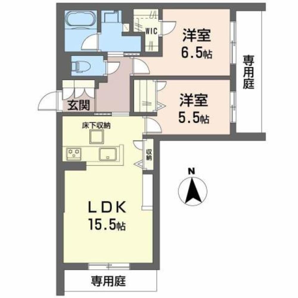 シャーメゾン グラン ヒルズ 大阪府寝屋川市平池町 (11.9万円／2LDK (洋6.5 洋5.5 LDK15.5)／63.67㎡)｜賃貸物件(賃貸マンション・アパート・一戸建て)の住宅情報 ...