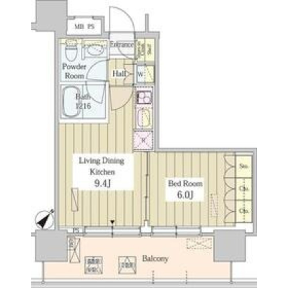 ユニゾンタワー 東京都中野区東中野5丁目 (16万円／1DK／35.91㎡)｜賃貸物件(賃貸マンション・アパート・一戸建て)の住宅情報・お部屋探しならYahoo!不動産