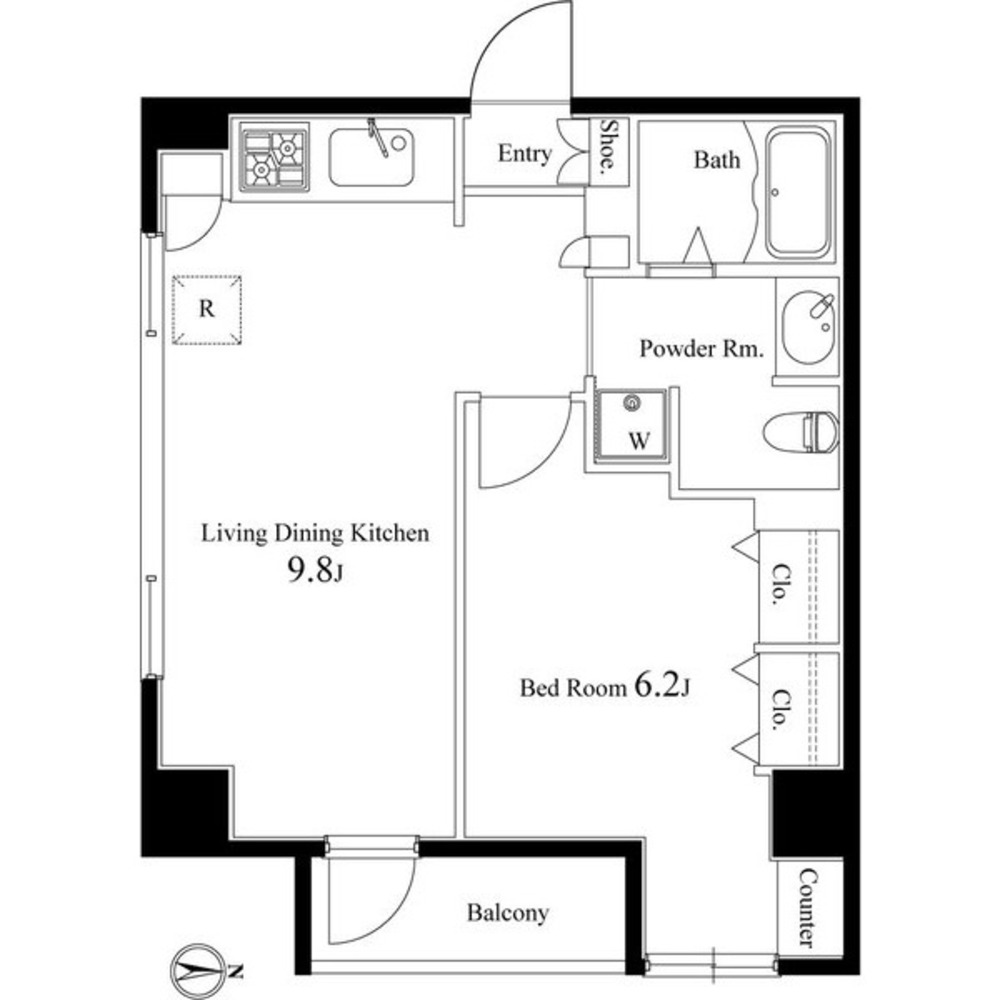 エルヴィータ代々木 東京都渋谷区代々木2丁目 (19万円／1LDK／36㎡)｜賃貸物件(賃貸マンション・アパート・一戸建て)の住宅情報・お部屋探しならYahoo!不動産