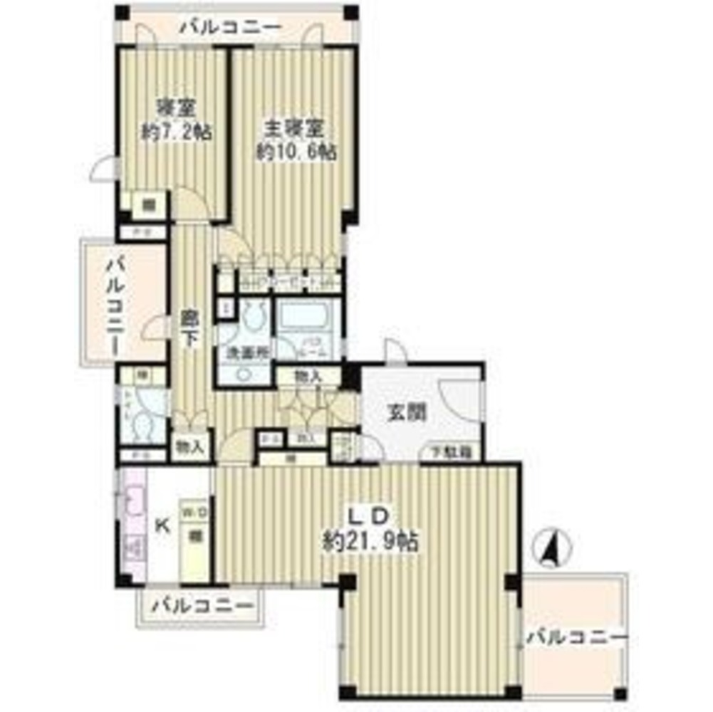 ライトウェル高輪 東京都港区高輪4丁目 (34万円／2LDK／114.55㎡)｜賃貸物件(賃貸マンション・アパート・一戸建て)の住宅情報・お部屋探しならYahoo!不動産