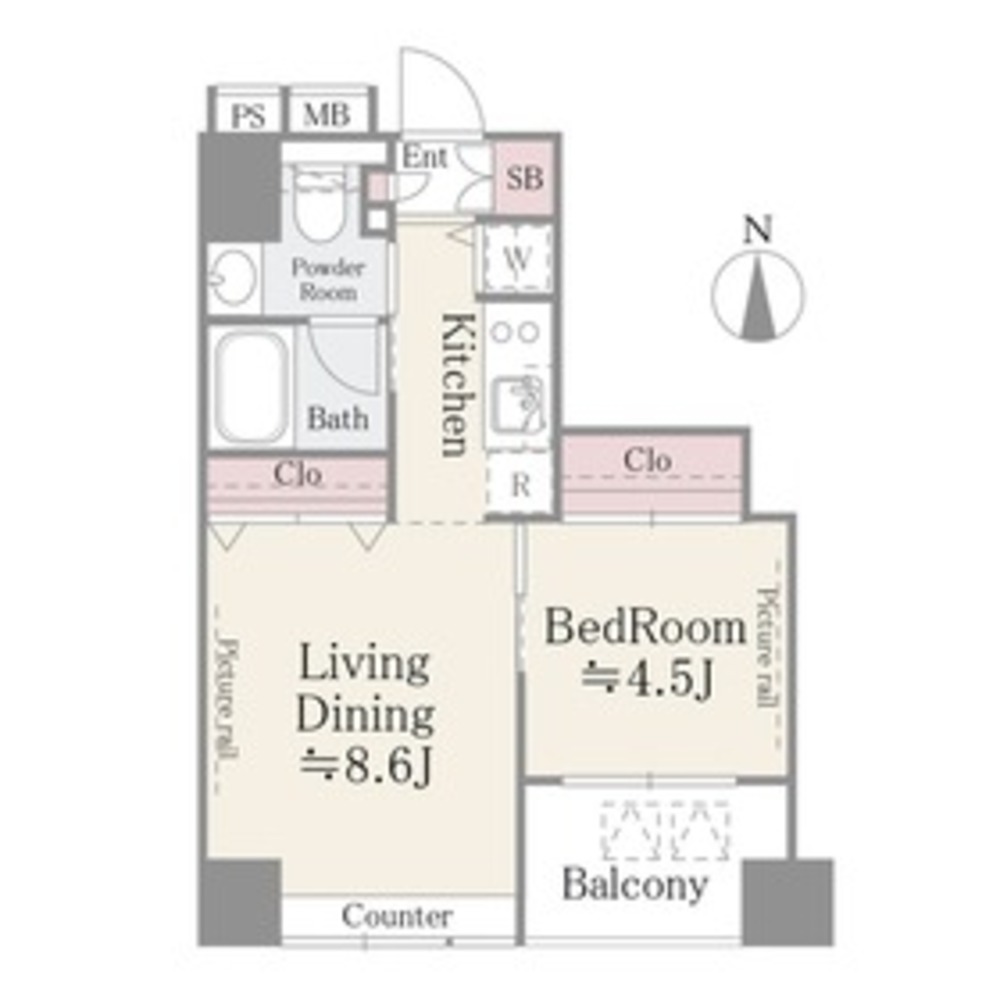 パークアクシス新御徒町 東京都台東区元浅草3丁目 (16万円／1LDK／37.57㎡)｜賃貸物件(賃貸マンション・アパート・一戸建て)の住宅情報・お部屋探しならYahoo!不動産