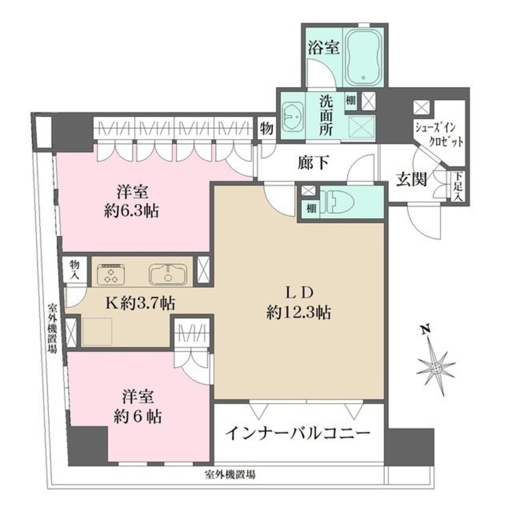 アスコットパーク上野 東京都台東区東上野6丁目 (22万円／2LDK／67.62㎡)｜賃貸物件(賃貸マンション・アパート・一戸建て)の住宅情報・お部屋探しならYahoo!不動産