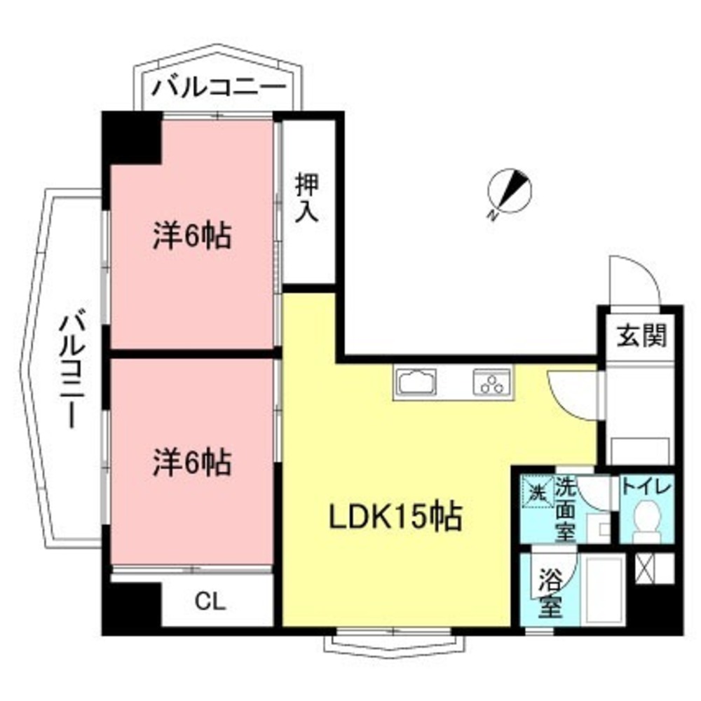 VIP大森パークサイドマンション 東京都大田区大森北1丁目 (14万円／2LDK／51.6㎡)｜賃貸物件(賃貸マンション・アパート・一戸建て)の住宅情報・お部屋探しならYahoo!不動産