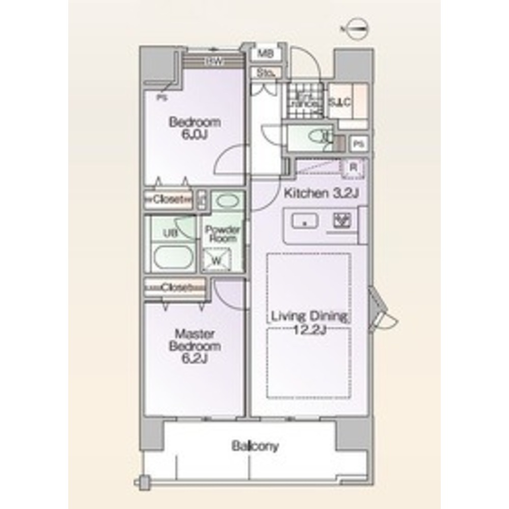ロイヤルパークス新田 東京都足立区新田3丁目 (14.8万円／2LDK／61.92㎡)｜賃貸物件(賃貸マンション・アパート・一戸建て)の住宅情報・お部屋探しならYahoo!不動産