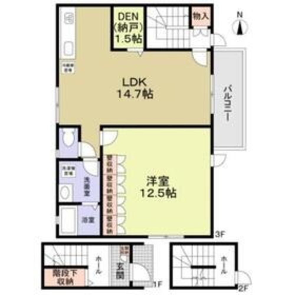 シャトー 小澤 東京都杉並区梅里2丁目 (15万円／1LDK／72.5㎡)｜賃貸物件(賃貸マンション・アパート・一戸建て)の住宅情報・お部屋探しならYahoo!不動産