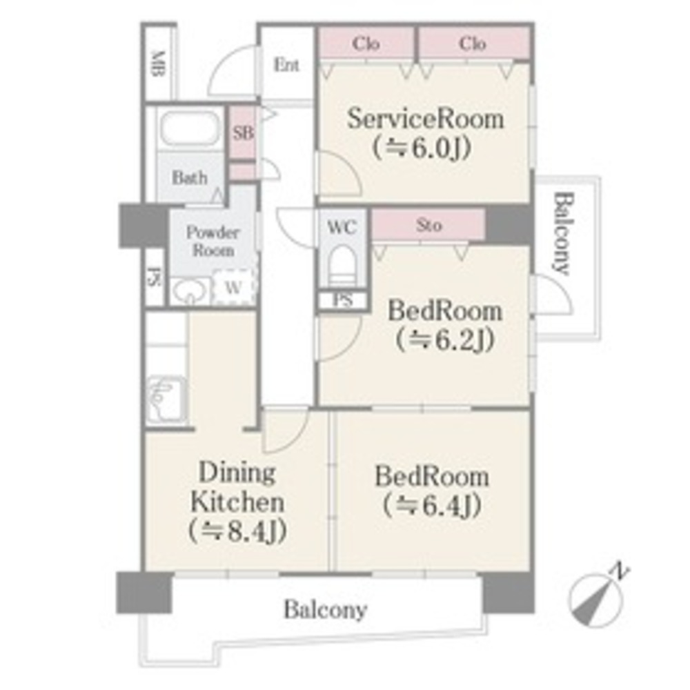 アルテーヌ新横浜 神奈川県横浜市港北区新横浜1丁目 (15.2万円／2DK／67.27㎡)｜賃貸物件(賃貸マンション・アパート・一戸建て)の住宅情報・お部屋探しならYahoo!不動産
