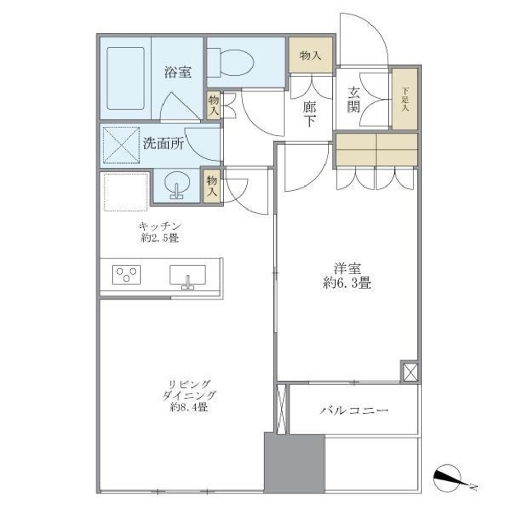 大崎ウエストシティタワーズEAST 東京都品川区大崎2丁目 (20万円／1LDK／41.25㎡)｜賃貸物件(賃貸マンション・アパート・一戸建て)の住宅情報・お部屋探しならYahoo!不動産