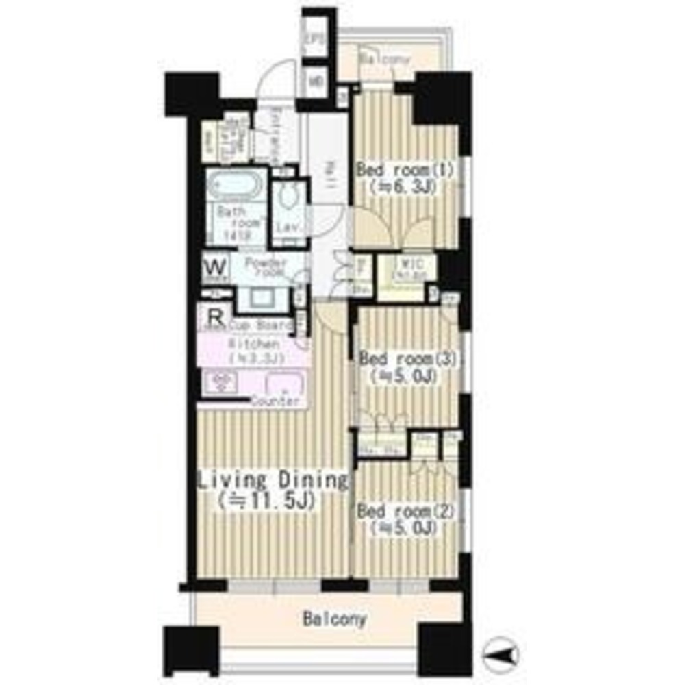 ザ・パークハウス山吹神楽坂 東京都新宿区山吹町 (35万円／3LDK／73.5㎡)｜賃貸物件(賃貸マンション・アパート・一戸建て)の住宅情報・お部屋探しならYahoo!不動産
