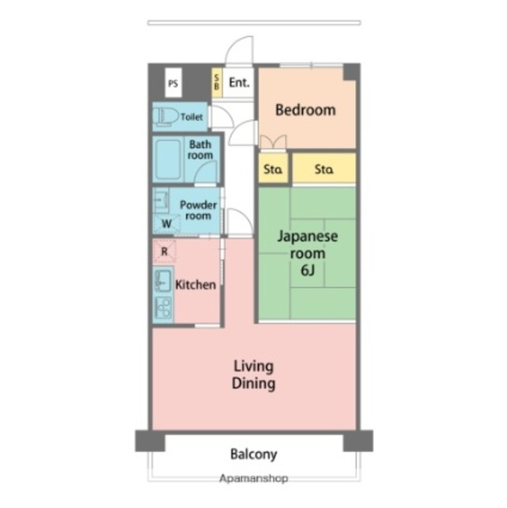 鳴門線 鳴門駅 地上14階建て 築33年 徳島県鳴門市撫養町南浜107 (5.5万円／2LDK (和室6 洋室5 LDK10)／53.61㎡)｜賃貸物件(賃貸マンション・アパート・一戸建て)の ...