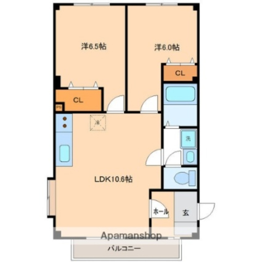ステージ遊 宮城県宮城郡利府町加瀬133 (5.5万円／2LDK (洋室6 洋室6.5 LDK10.8)／49.5㎡)｜賃貸物件(賃貸マンション・アパート・一戸建て)の住宅情報・お部屋探しなら ...