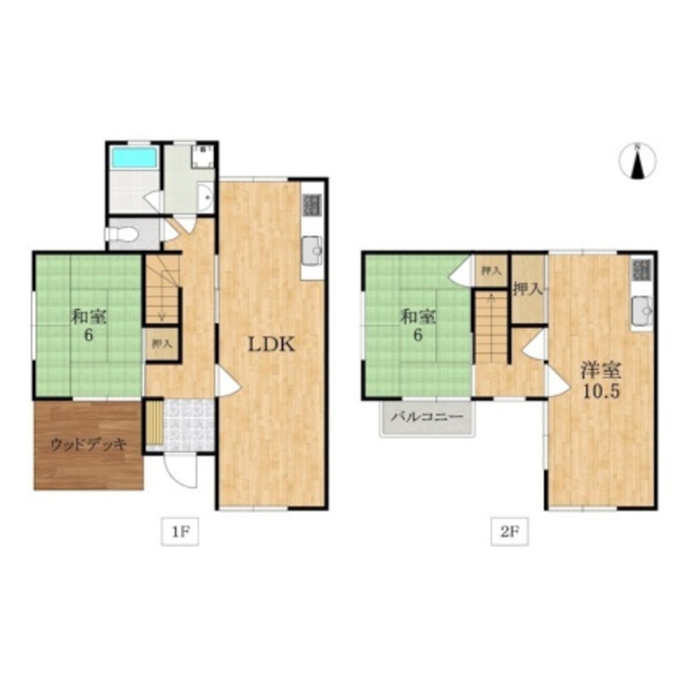 東生駒イトーピアテラスハウス 奈良県生駒市辻町000 (10万円／3LDK (和室6 洋室6 洋室10.5 LDK12)／78.47㎡)｜賃貸物件(賃貸マンション・アパート・一戸建て)の住宅 ...