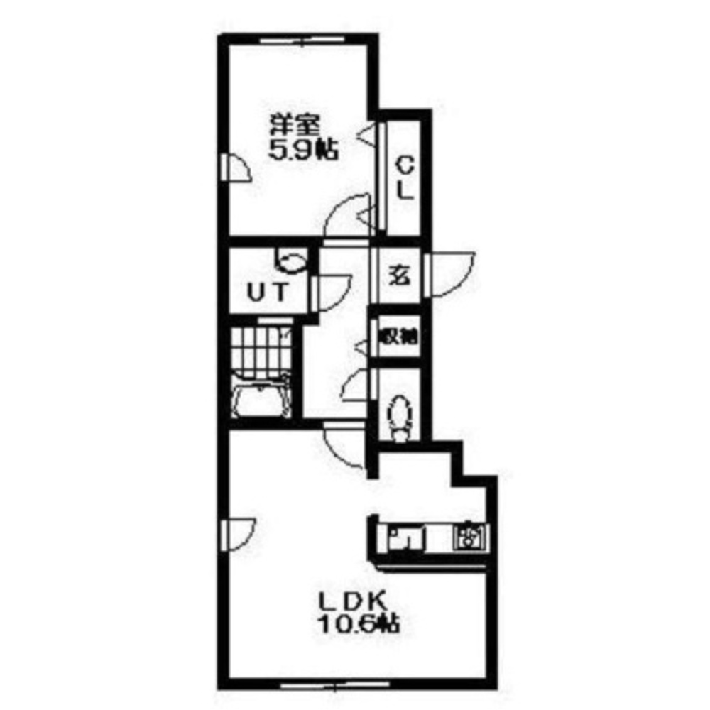 フルールメゾン 北海道札幌市白石区菊水上町一条001 (5.1万円／1LDK (洋室6 LD10.6 K2.3)／44.08㎡)｜賃貸物件(賃貸マンション・アパート・一戸建て)の住宅情報・お ...