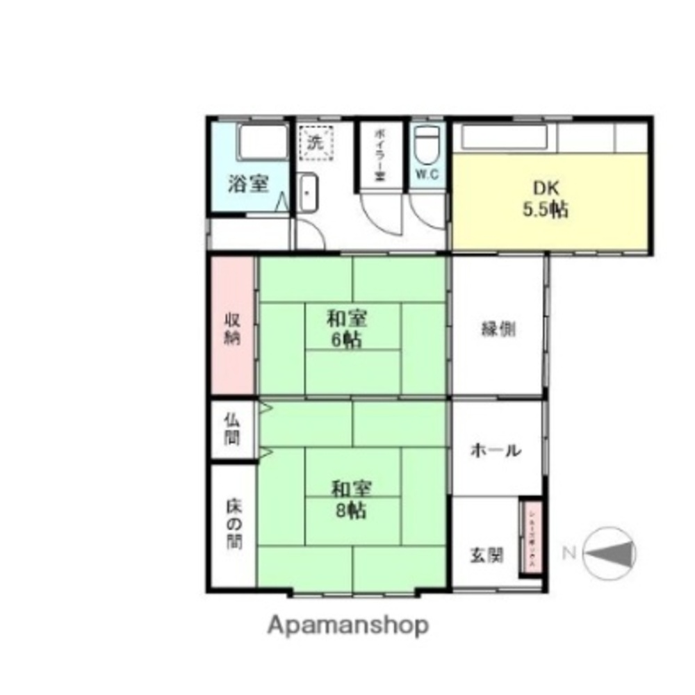 富山地鉄本線 電鉄魚津駅 地上1階建て 築41年 富山県魚津市火の宮町000 (4.3万円／2DK／67.51㎡)｜賃貸物件(賃貸マンション・アパート・一戸建て)の住宅情報・お部屋探しなら ...