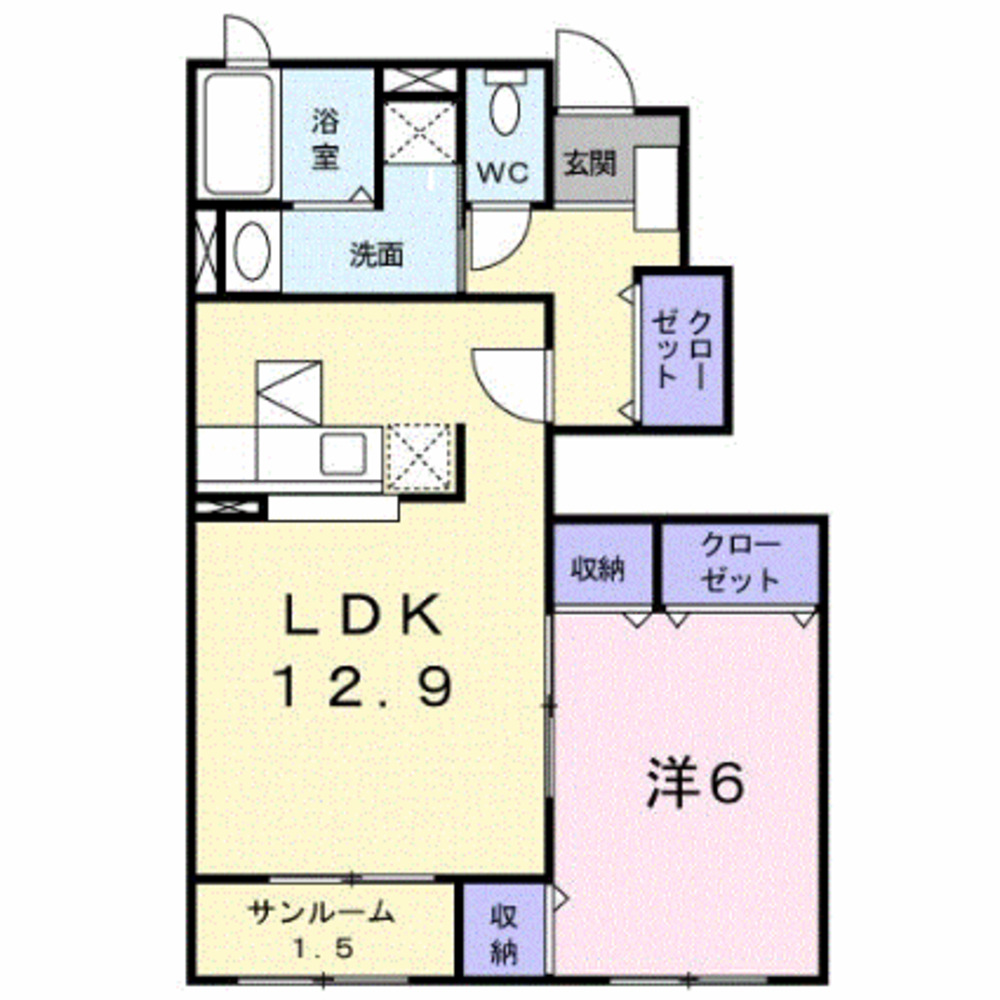 クロシェットII 富山県富山市上二杉000 (4.4万円／1LDK／50.29㎡)｜賃貸物件(賃貸マンション・アパート・一戸建て)の住宅情報・お部屋探しならYahoo!不動産