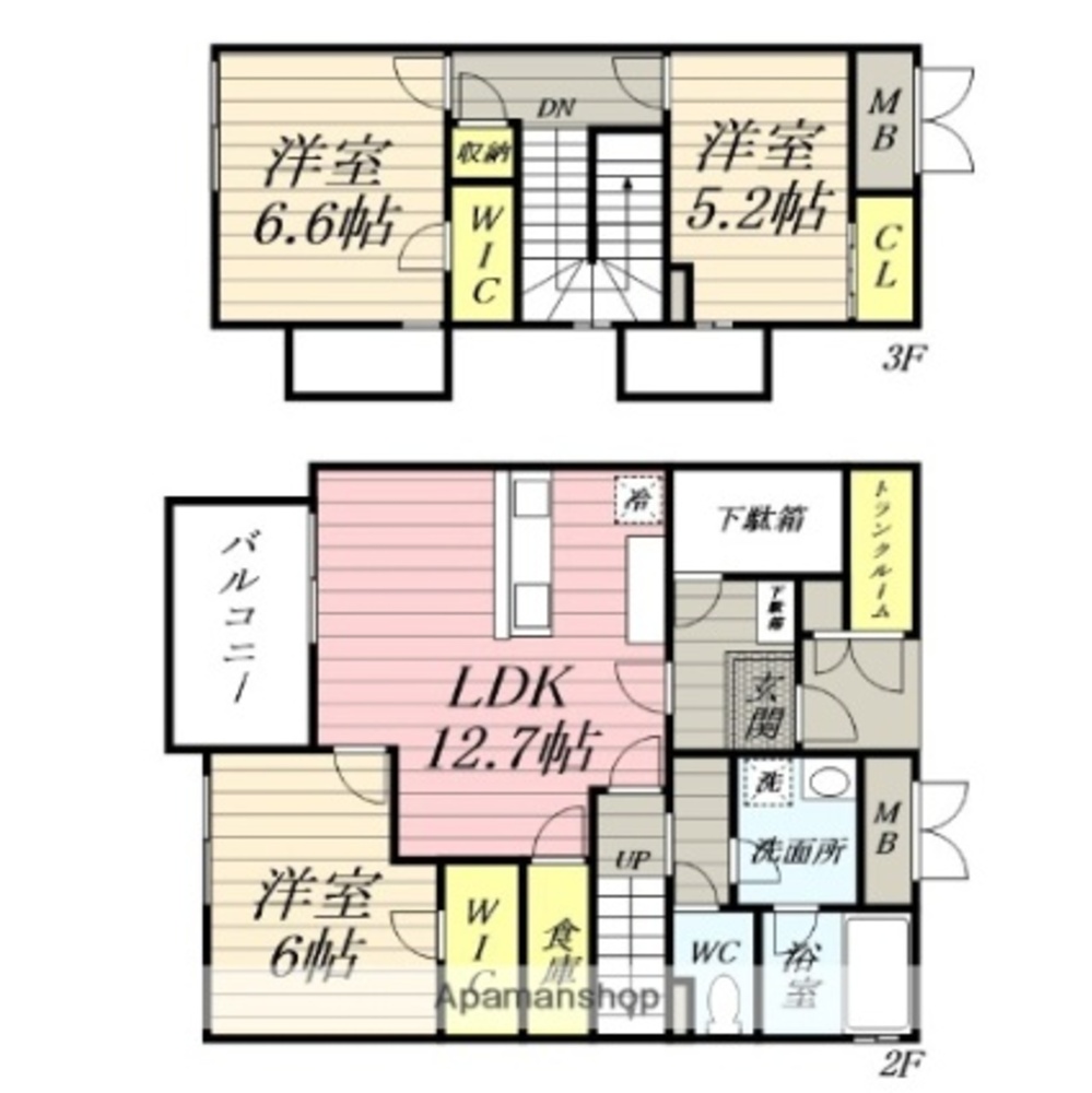 OASiS－Premier Garden Villa 宮城県仙台市青葉区梅田町000 (21.2万円／3LDK (洋室5.2 洋室6 洋室6.6 LDK12.7)／86.9㎡)｜賃貸物件(賃貸 ...