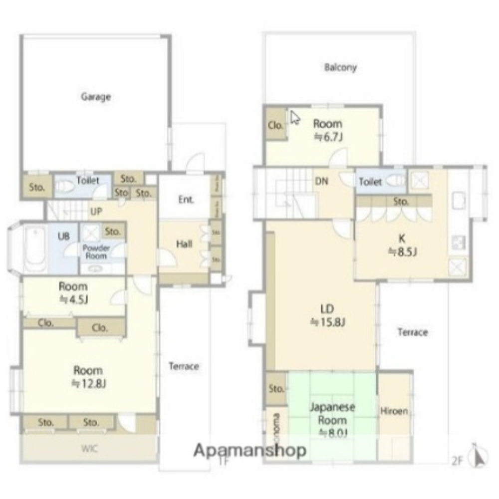 中央本線（JR東日本） 西荻窪駅 地上2階建て 築30年 東京都杉並区南荻窪003 (50万円／4LDK／167.18㎡)｜賃貸物件(賃貸マンション・アパート・一戸建て)の住宅情報・お部屋探し ...