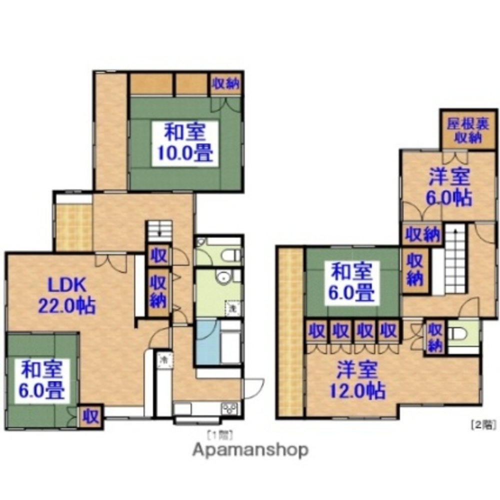おゆみ野中央7丁目貸家 千葉県千葉市緑区おゆみ野中央007 (17万円／5LDK (和室6 和室6 和室10 洋室6 洋室12 LDK22)／168.49㎡)｜賃貸物件(賃貸マンション ...