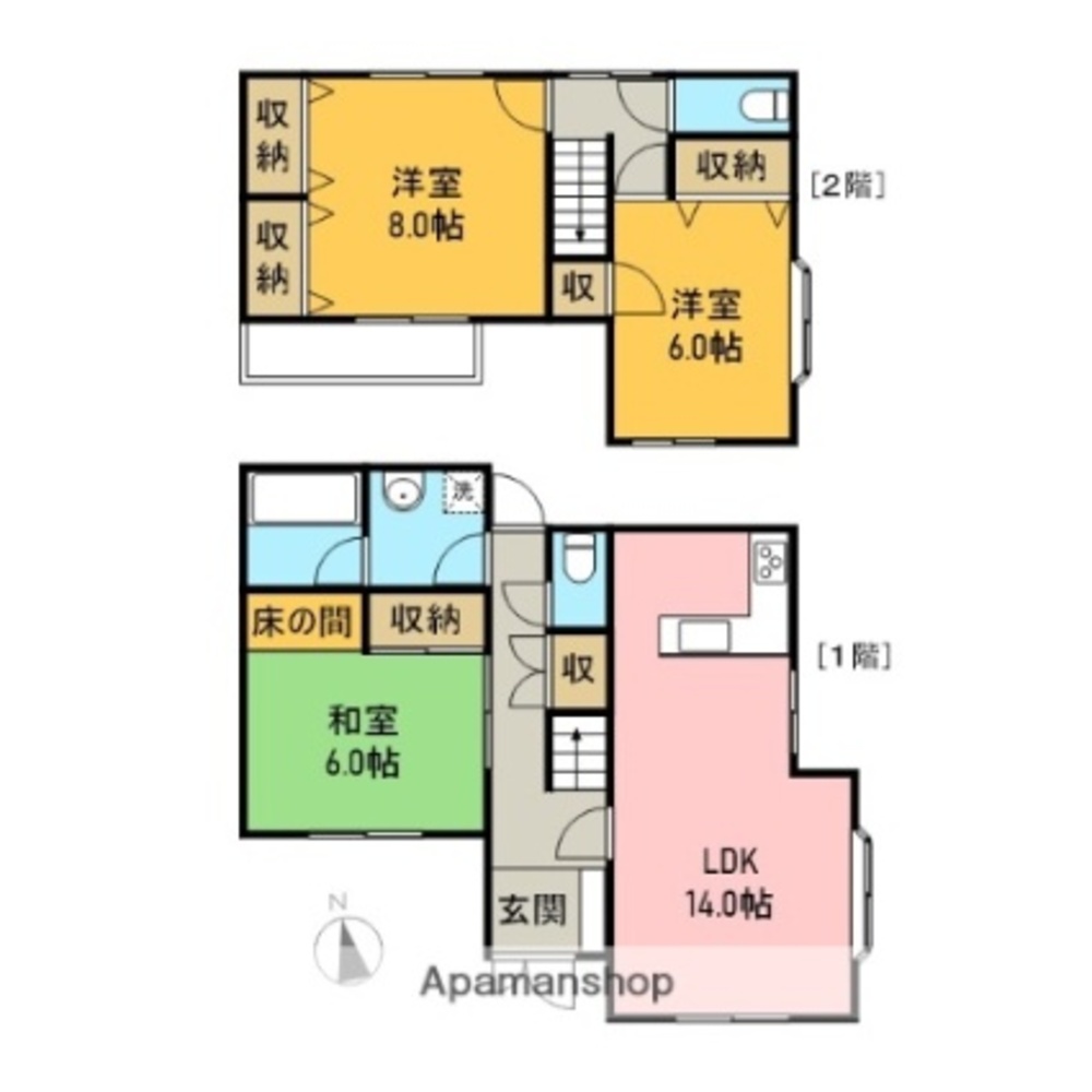 宮原一戸建II 静岡県富士宮市宮原000 (8.5万円／3LDK／89.43㎡)｜賃貸物件(賃貸マンション・アパート・一戸建て)の住宅情報・お部屋探しならYahoo!不動産
