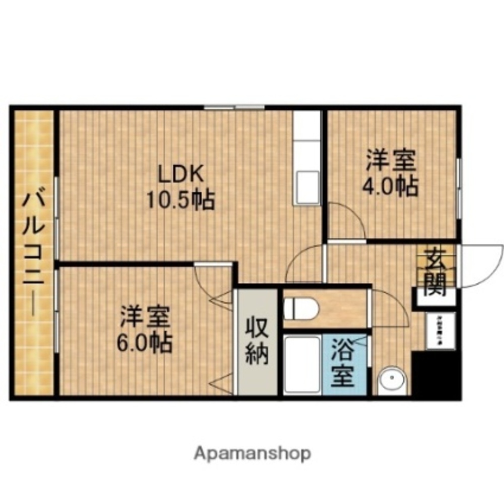 メゾン琢磨II 静岡県藤枝市駅前002 (6.1万円／2LDK／52㎡)｜賃貸物件(賃貸マンション・アパート・一戸建て)の住宅情報・お部屋探しならYahoo!不動産