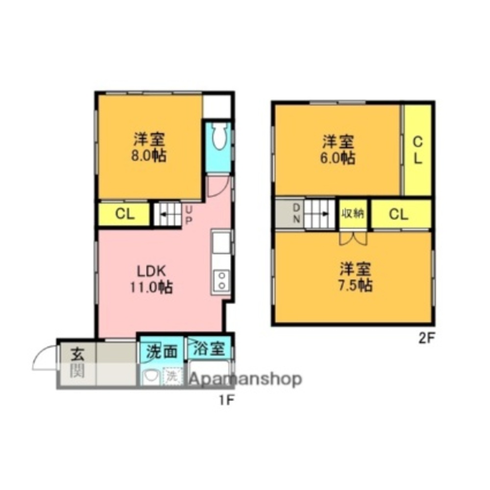 今津大東町4戸建 兵庫県西宮市今津大東町000 (10万円／3LDK (洋室6 洋室7.5 洋室8 LDK11)／72.26㎡)｜賃貸物件(賃貸マンション・アパート・一戸建て)の住宅情報・お ...