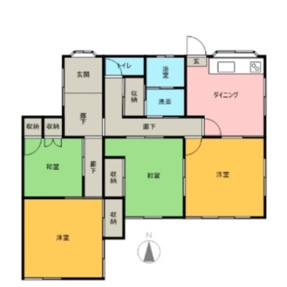 伊那 福澤貸家 長野県伊那市日影000 (6.3万円／4DK (和室4.5 和室6 洋室9 洋室9 DK8)／83.63㎡)｜賃貸物件(賃貸マンション・アパート・一戸建て)の住宅情報・お ...