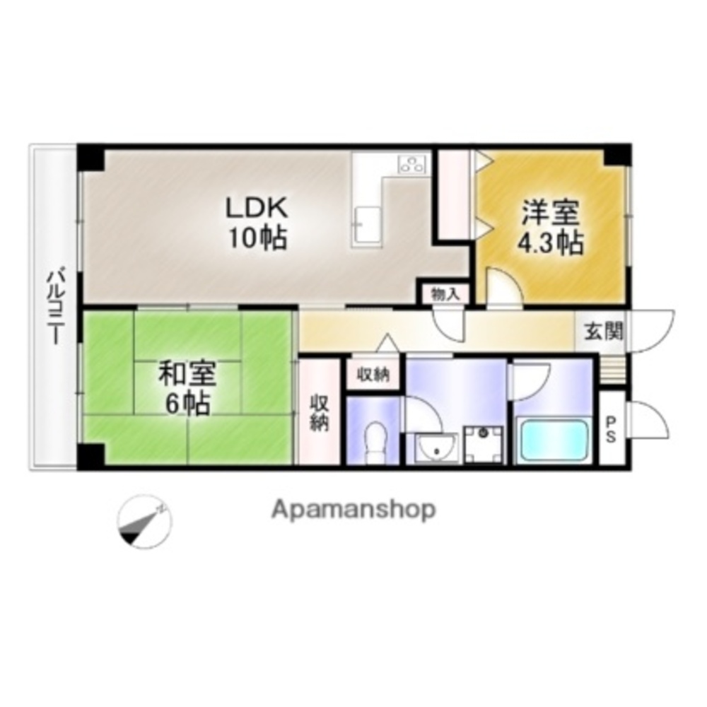 南武線 久地駅 地上3階建て 築37年 神奈川県川崎市多摩区堰002 (10.5万円／2LDK／49.88㎡)｜賃貸物件(賃貸マンション・アパート・一戸建て)の住宅情報・お部屋探しなら ...