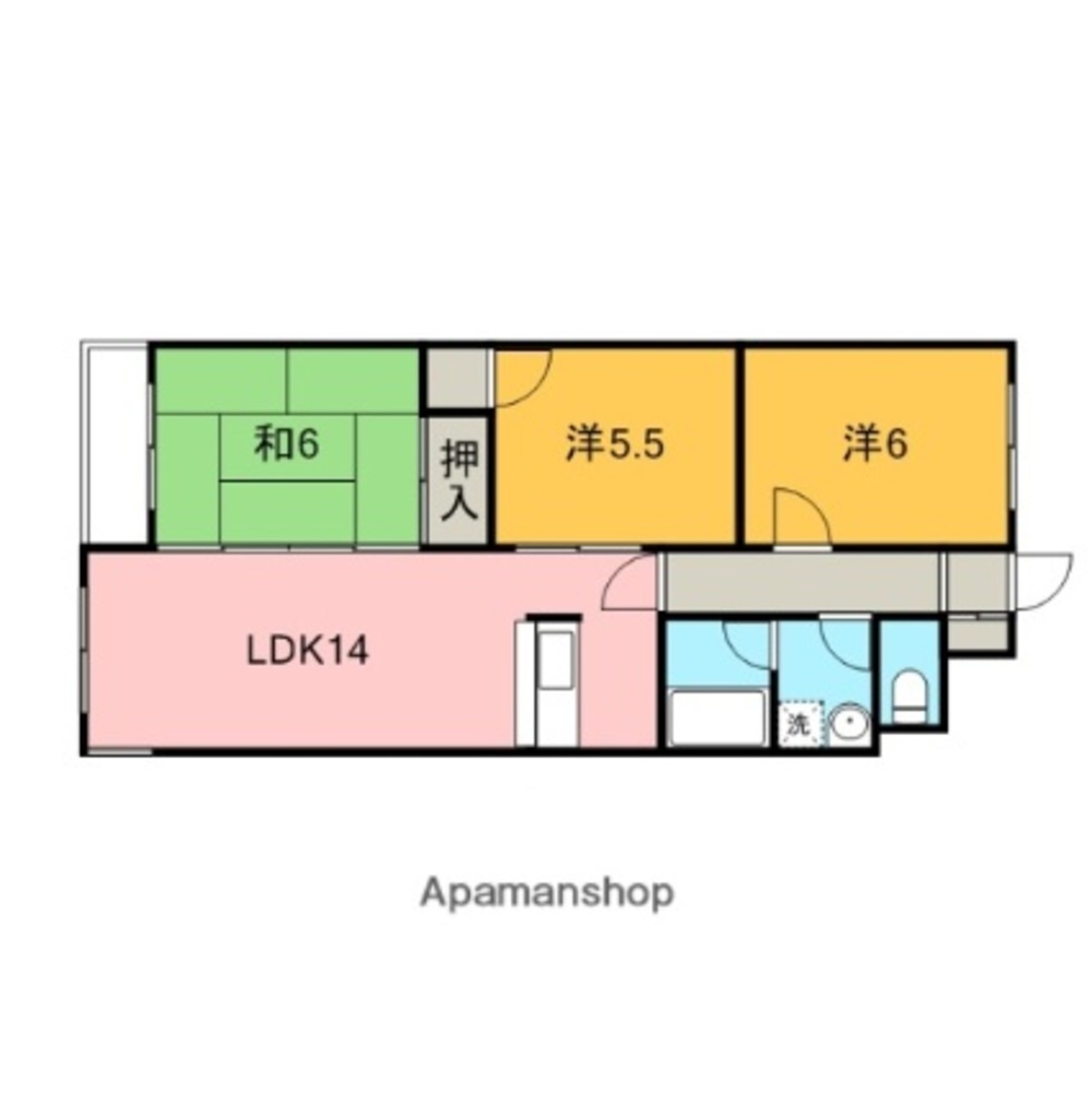 トウシンビル1 神奈川県川崎市高津区久末000 (8.5万円／3LDK (和室6 洋室5.5 洋室6 LDK14)／64.3㎡)｜賃貸物件(賃貸マンション・アパート・一戸建て)の住宅情報・お ...