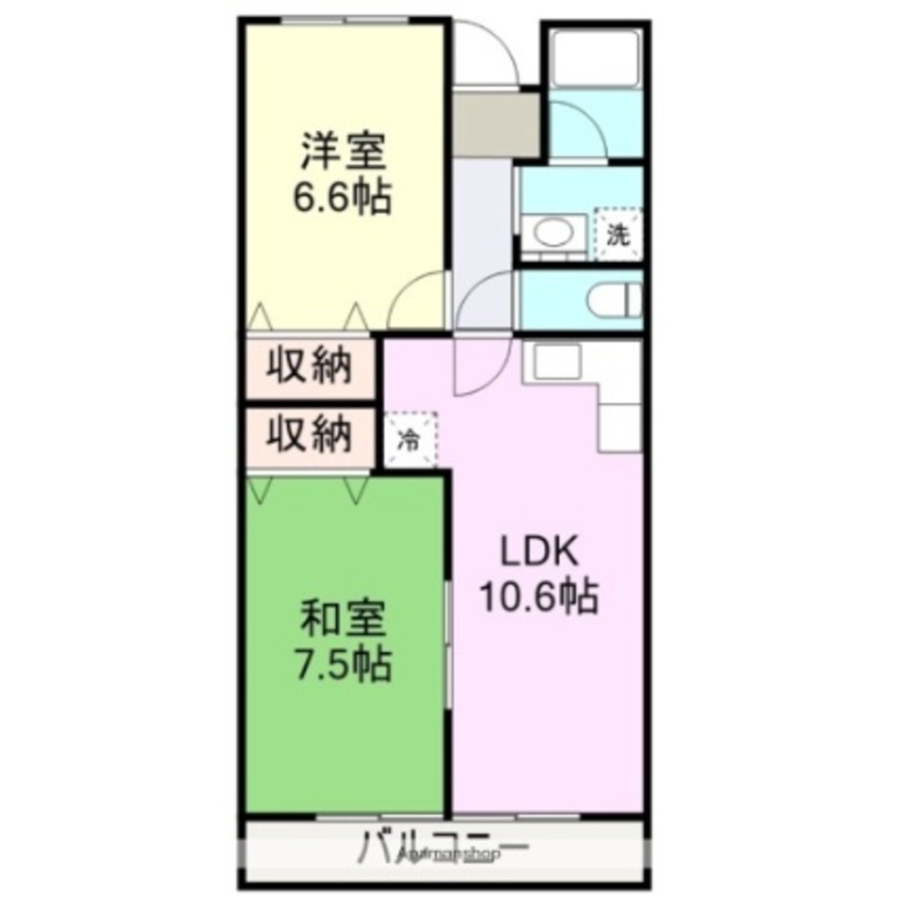 ドミール梅名B 静岡県三島市梅名000 (5.1万円／2LDK (和室7.5 洋室6.6 LDK10.6)／54.12㎡)｜賃貸物件(賃貸マンション・アパート・一戸建て)の住宅情報・お部屋探し ...