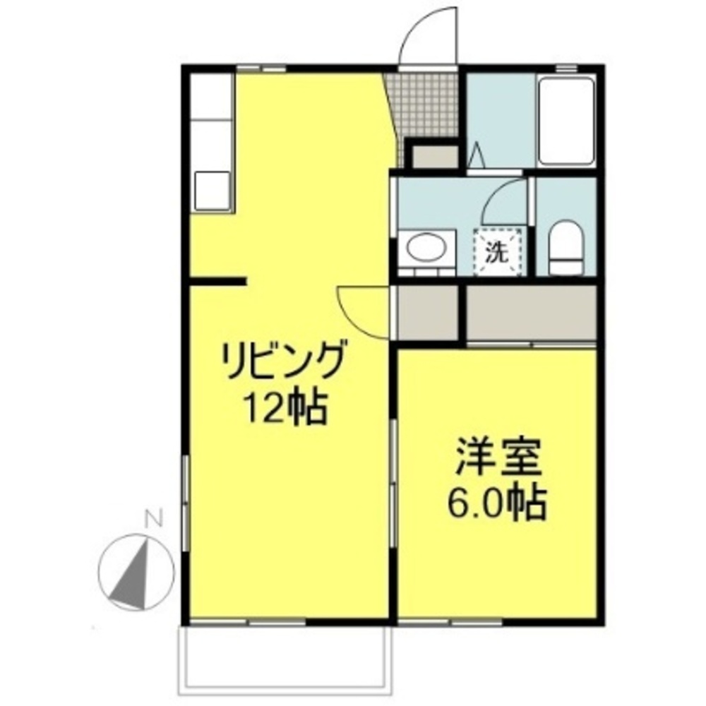 ハイツ玉穂 山梨県中央市下三條000 (5.3万円／1LDK (洋室6 LDK12)／39.04㎡)｜賃貸物件(賃貸マンション・アパート・一戸建て)の住宅情報・お部屋探しならYahoo!不動産
