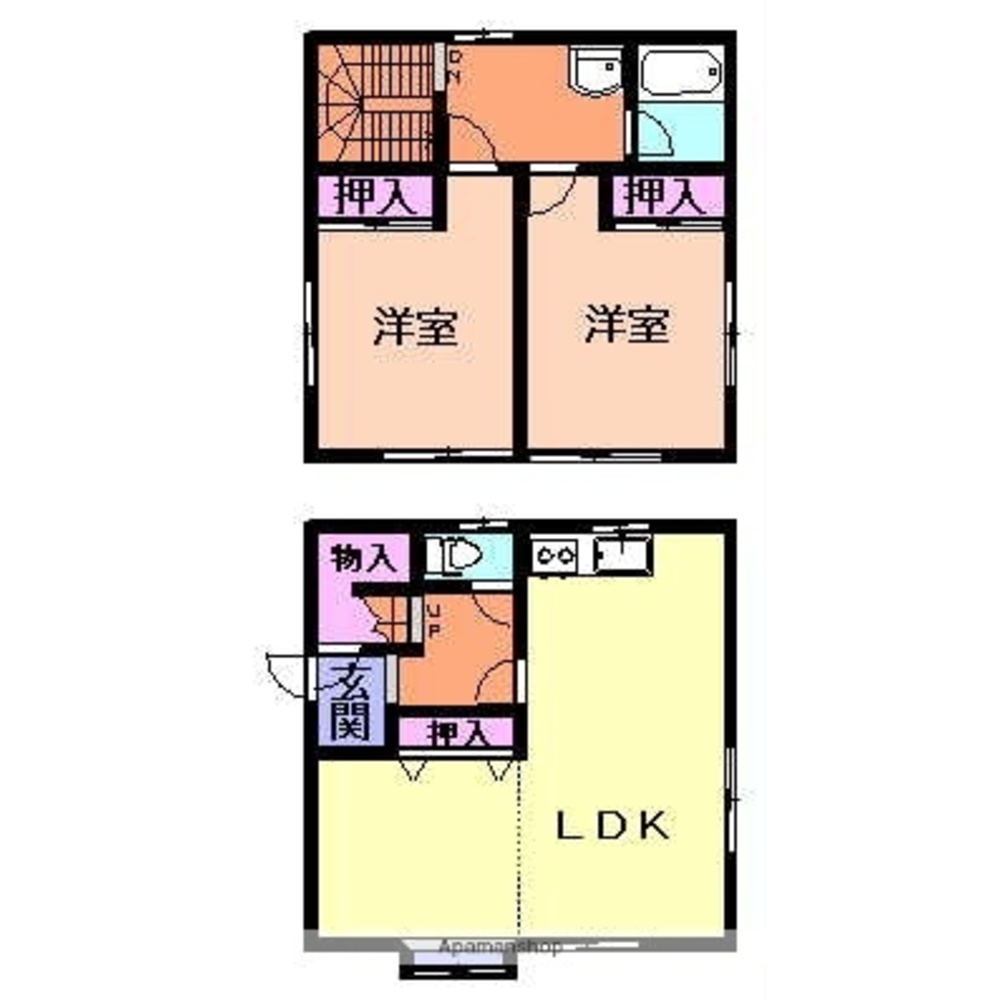 レントハウス雅 岩手県一関市三関107 (6.5万円／2LDK (洋室6 洋室6)／72㎡)｜賃貸物件(賃貸マンション・アパート・一戸建て)の住宅情報・お部屋探しならYahoo!不動産